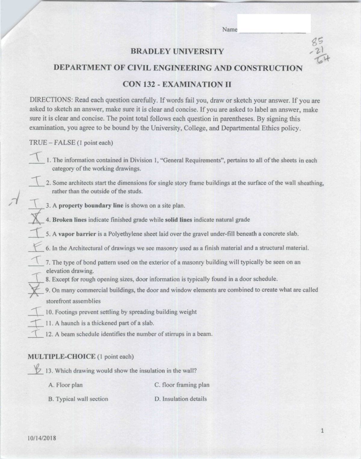 CON 132 Exam Review Guide and Key Concepts - Studocu