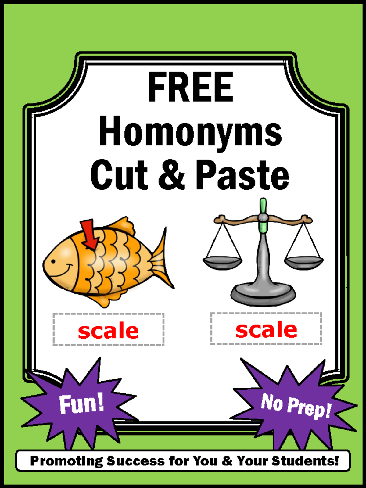 Freehomonyms Worksheetwith Pictures Multiple Meaning Words Activity-2 ...