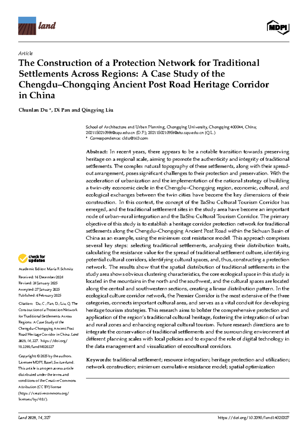 "Case Study: Heritage Protection Network for Traditional Settlements ...