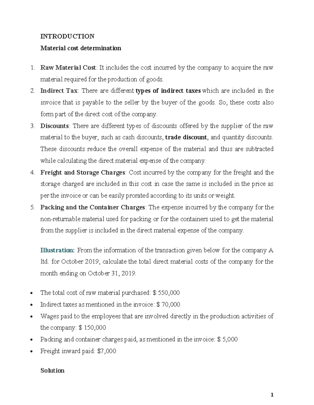 Chapter 3 Part 2 - Cost Management: Process Costing Explained - Studocu
