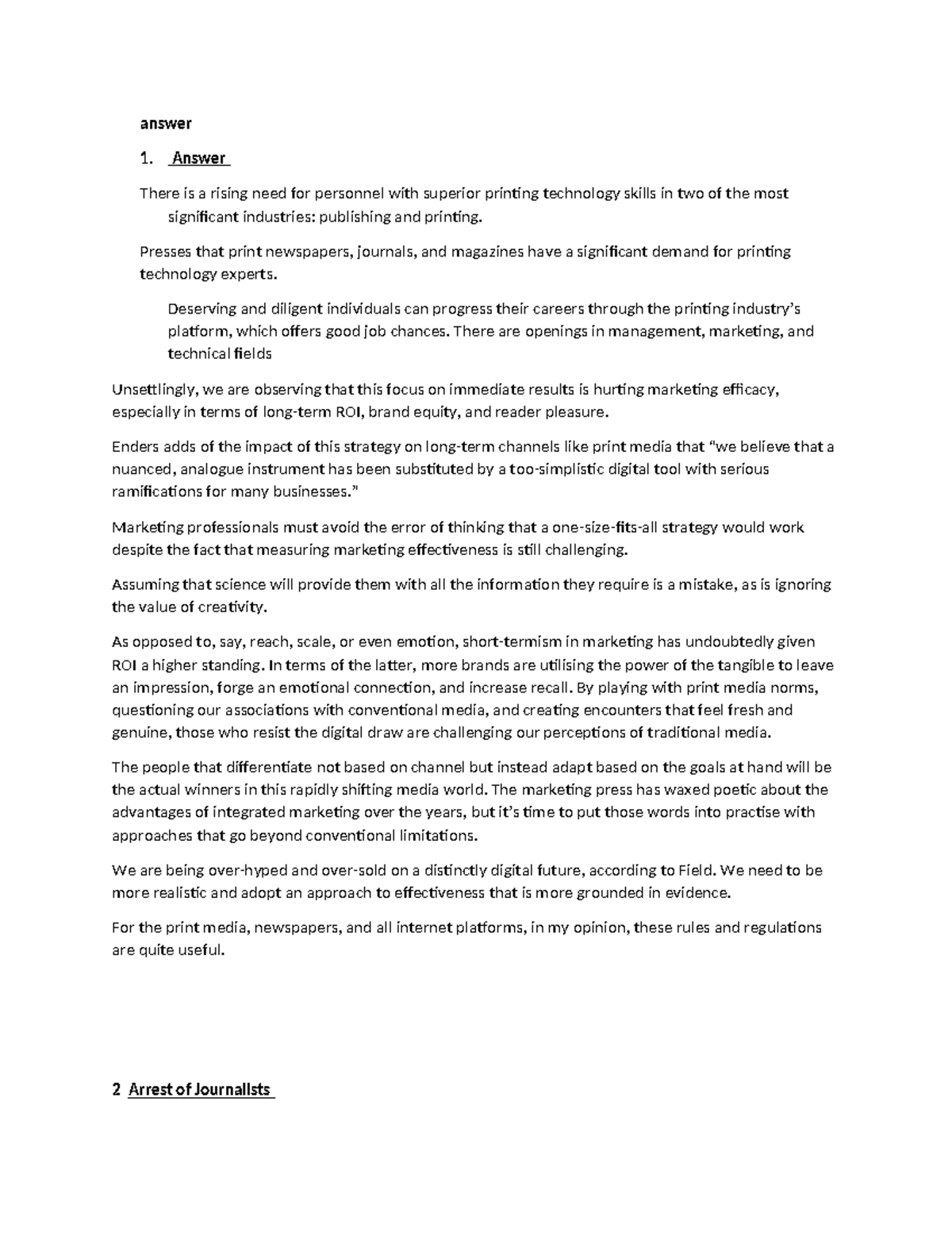 Law 101: Understanding Freedom of Speech & Press Challenges - Studocu