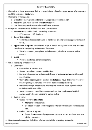 Midterm model 1 - mid exam operating System || with answers - Cairo ...