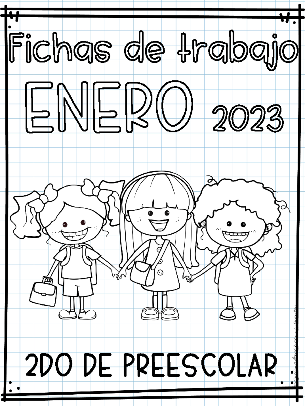 2° Fichas.DE. Trabajo. Enero. Primer.A. Quincena - 2DO DE PREESCOLAR ...