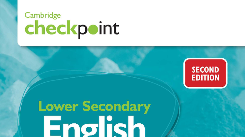 Checkpoint English Workbook 2: Mechanics, Grammar, and Writing Skills ...