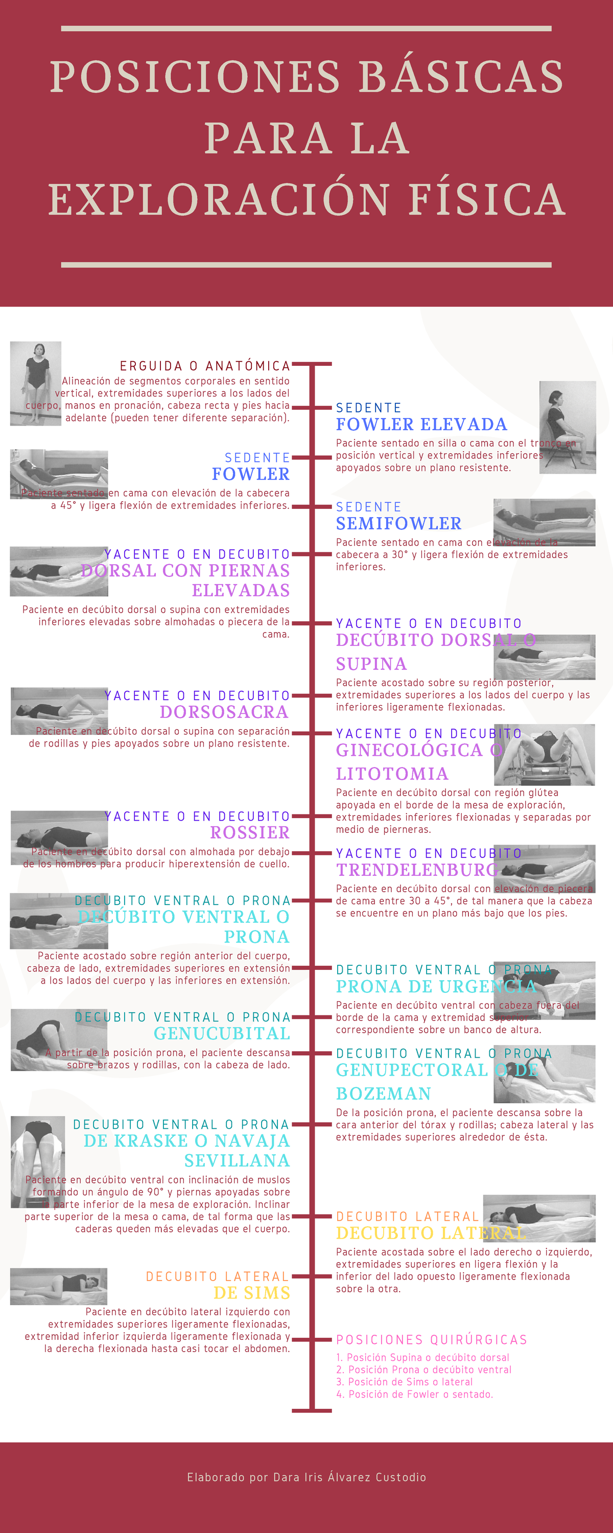 Posiciones anatómicas - POSICIONES BÁSICAS PARA LA EXPLORACIÓN FÍSICA ...