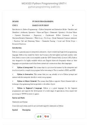BX4004 Unit 1: Introduction to Database Management Systems - Studocu