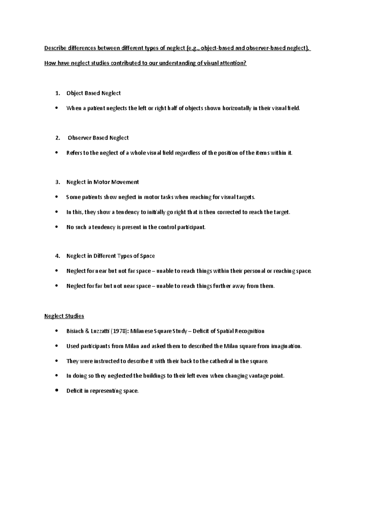 Seen Question 6 - Describe differences between different types of ...