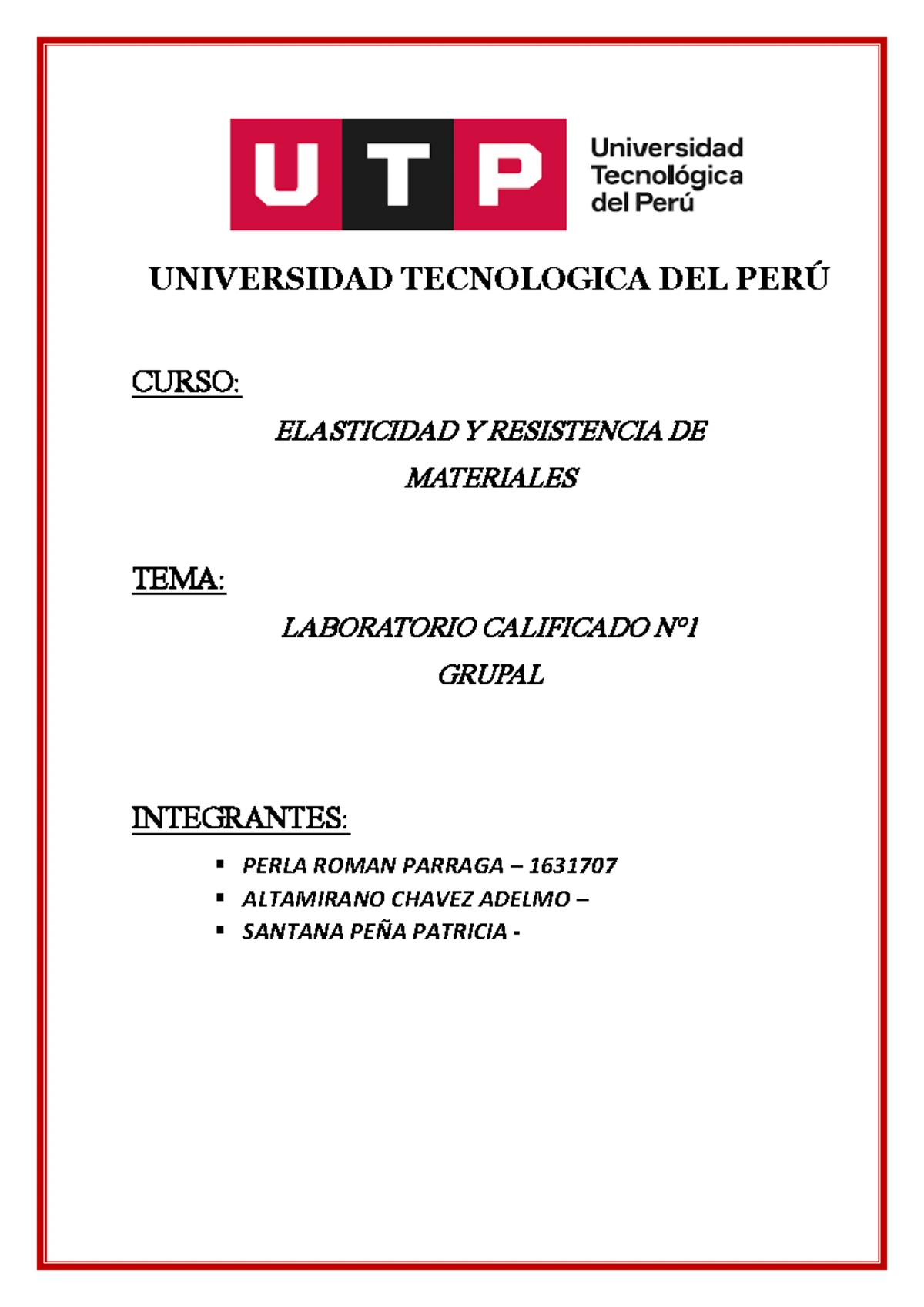 Autoevaluación 4 Elasticidad Y Resistencia DE Materiales (32010 ) - Autoevaluación 4 Fecha de ...