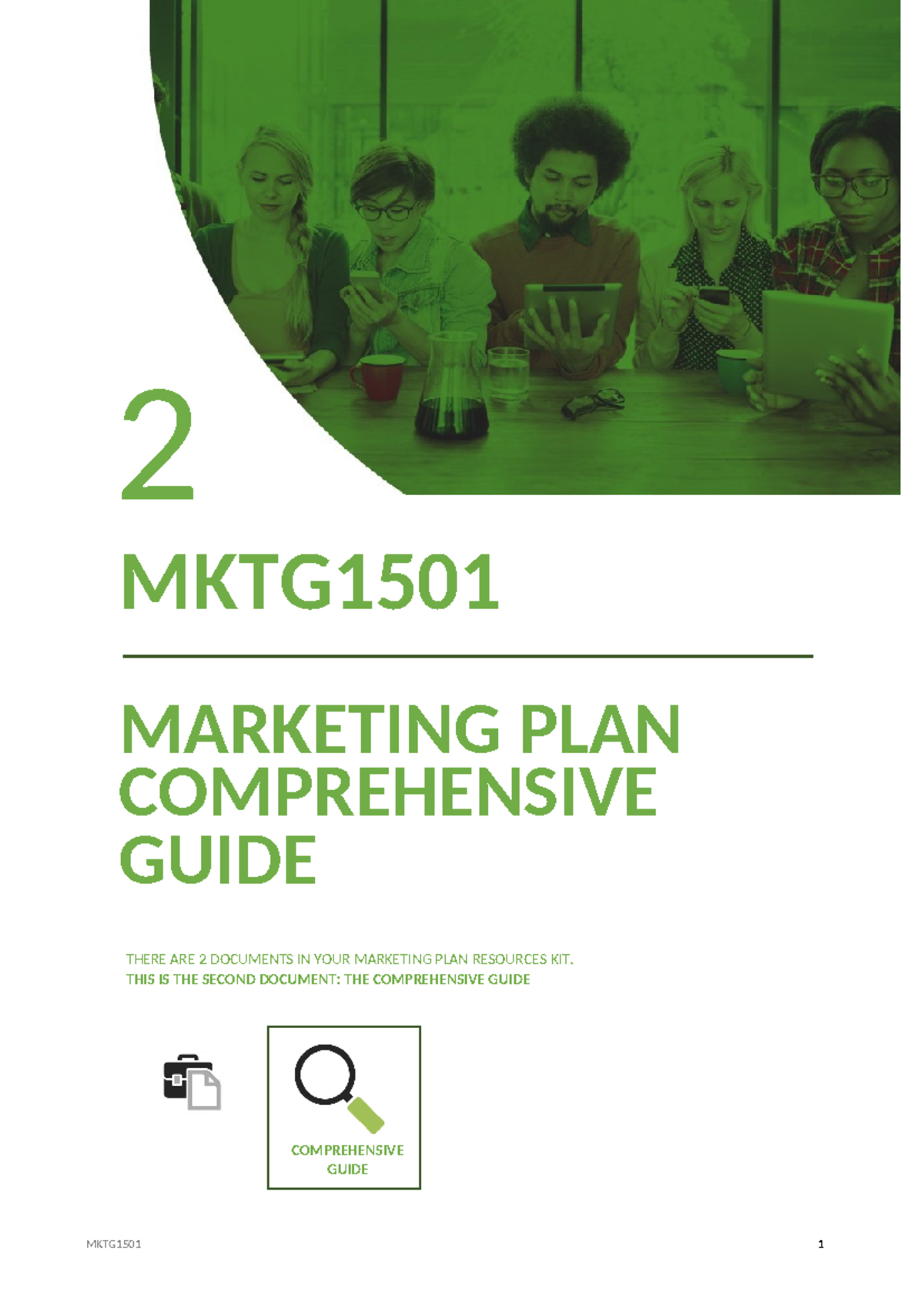 MKTG 2022 Sem 1 Assignment: Comprehensive Marketing Plan Guide - Studocu