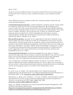 [Solved] What are the three different types of program models Discuss ...