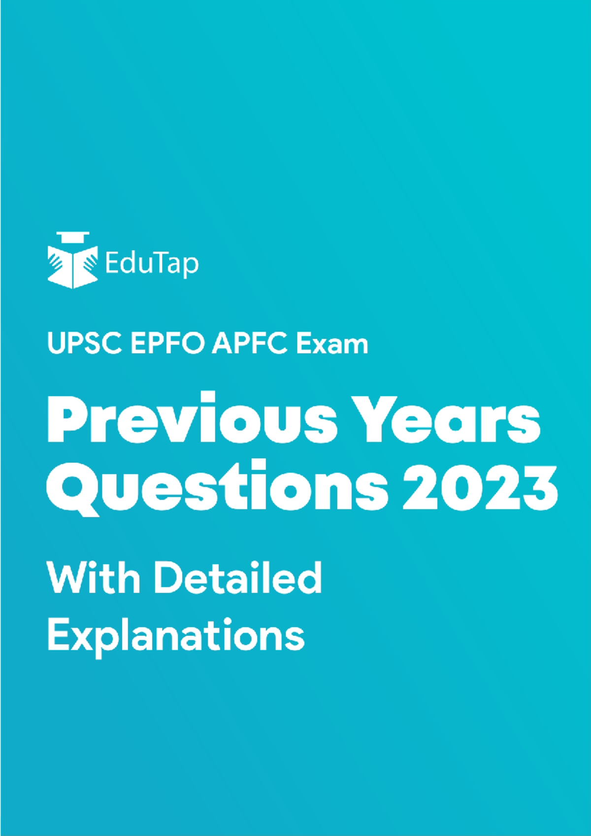 EPFO APFC 2023 Question Paper with Solutions and Explanations - Studocu