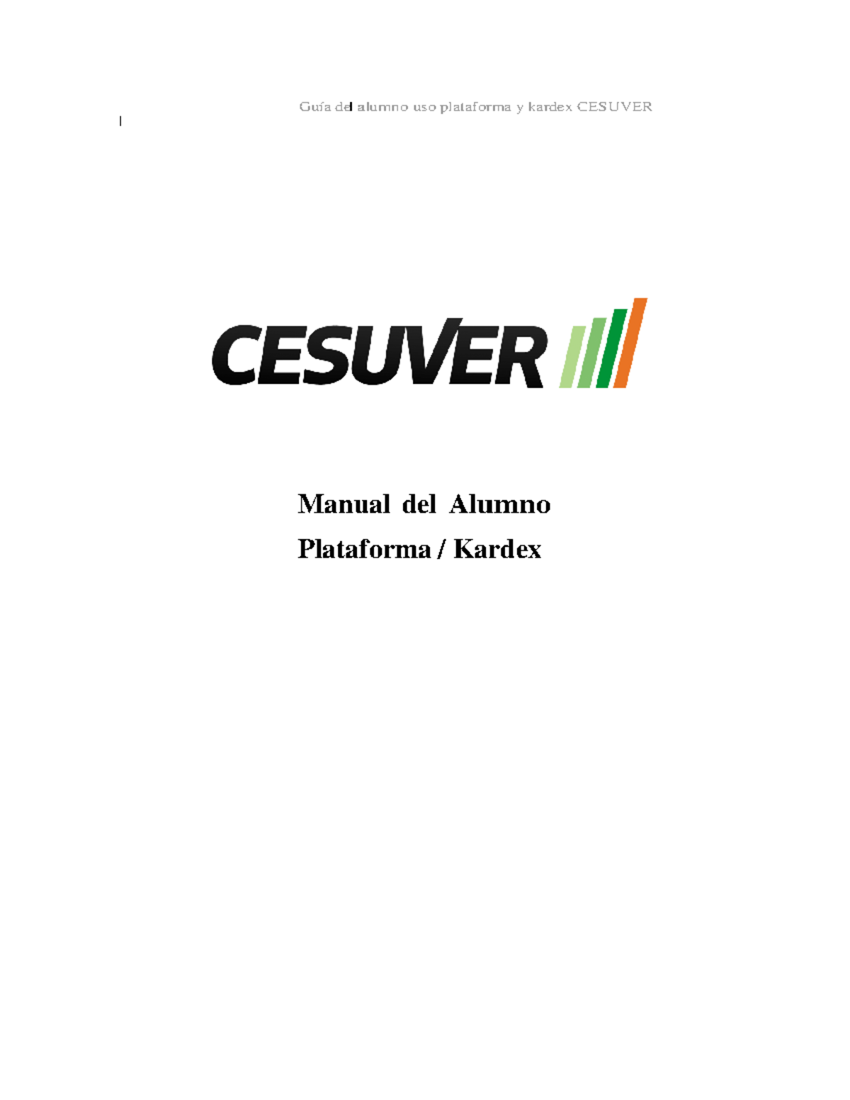 Chamilo- Manual Alumno Cesuver - Guía del alumno uso plataforma y ...