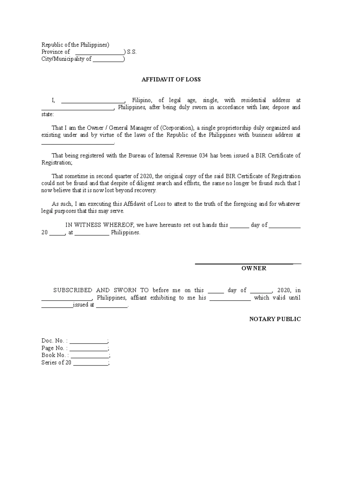 Secretary Certificate - Authorized Representative - SECRETARY'S ...