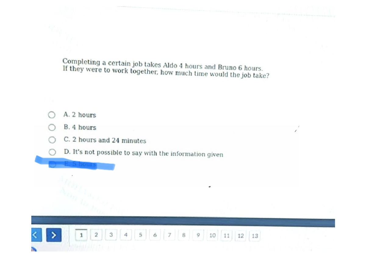 TOLC E Mathematics Exam Questions and Answers - Set 6 - Studocu