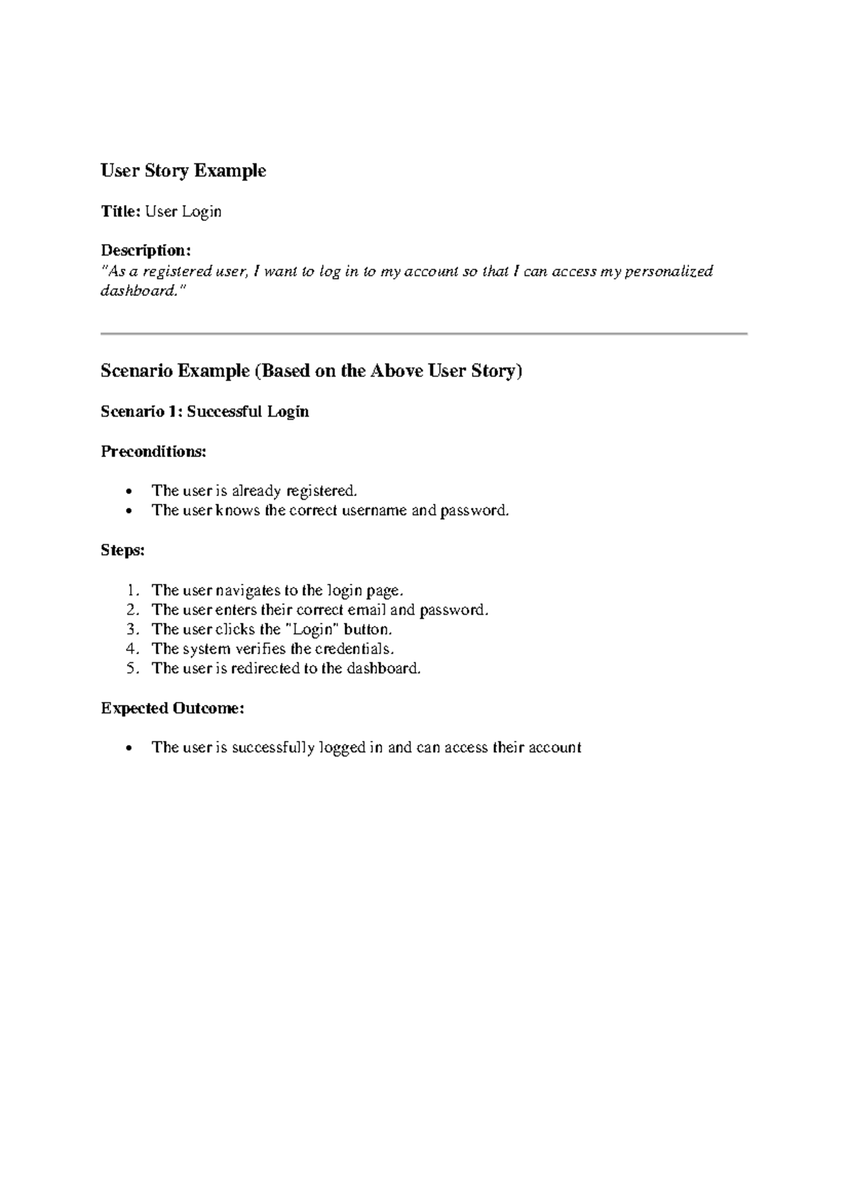 SRS Document for Online Examination System (OES) - User Login Example ...