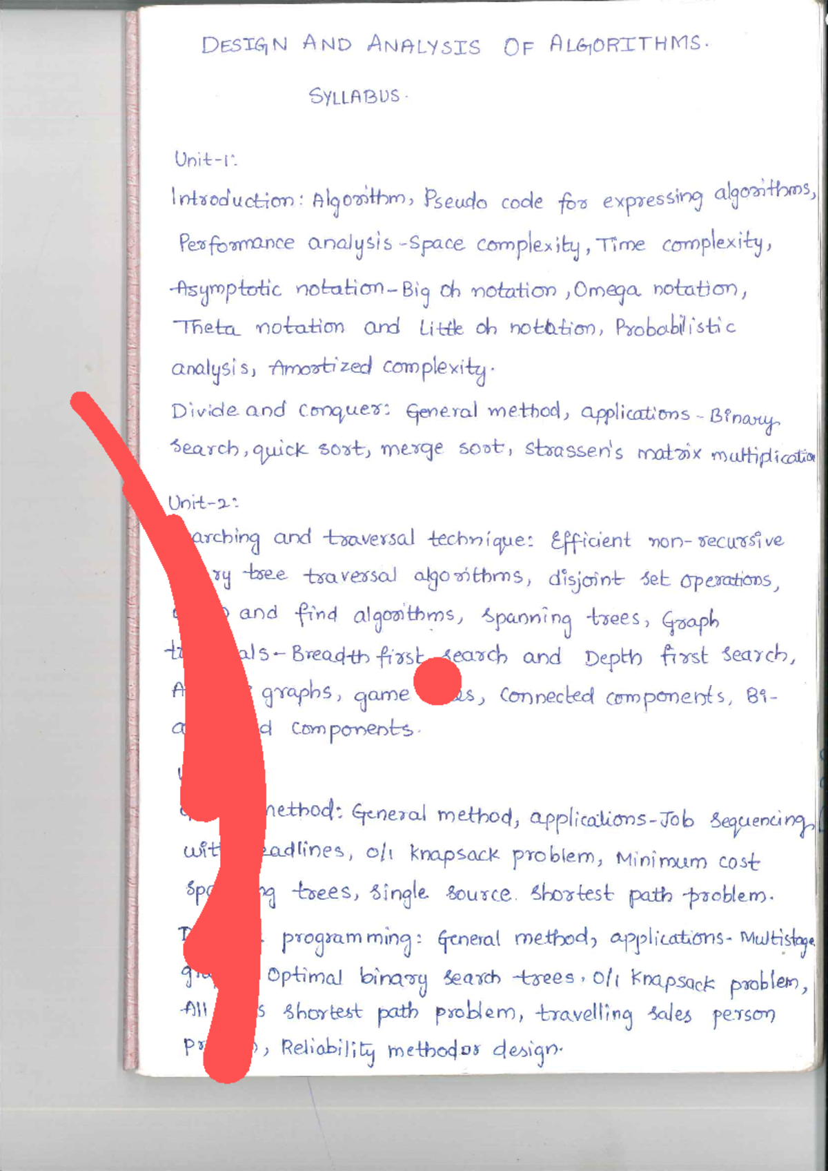 DAA 101: Comprehensive Study Notes on Algorithm Design and Analysis ...