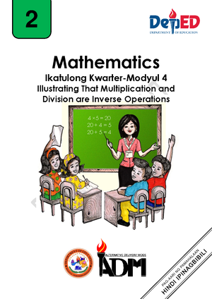 Math2 Q3 Mod2-Visualizing Division v5 - Pila man ang 984 kuhaan sa 500? Mathematics Ikatulong ...