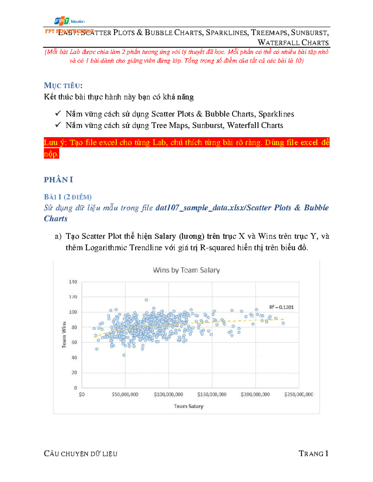 DAT107: Lab 7 - Scatter Plots, Bubble Charts, and More - Studocu