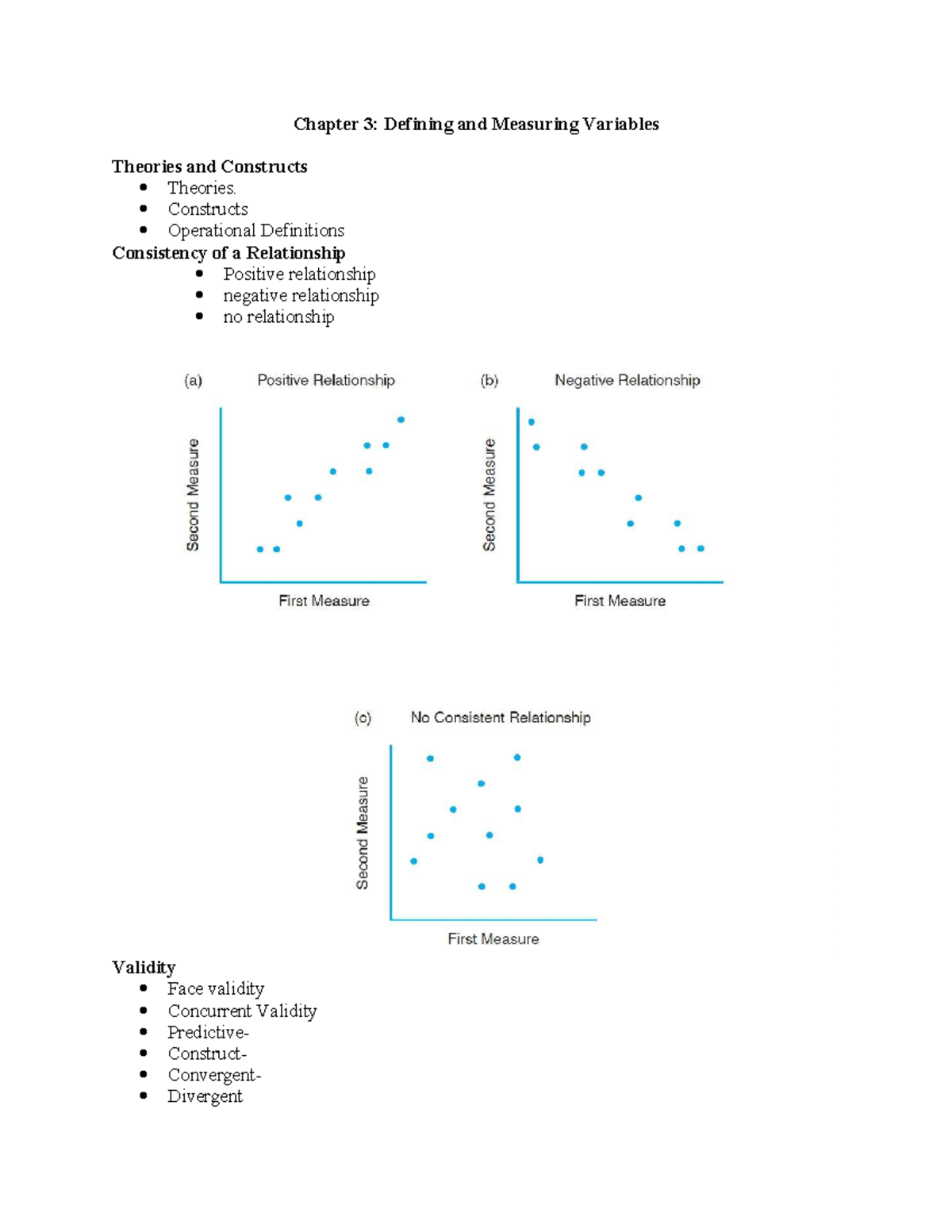 Chapter 3: Defining & Measuring Variables in Research Methods - Studocu