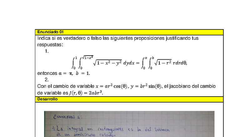 EF-DE-T1-251 - Examen Final de Cálculo: Proposiciones y Volúmenes - Studocu