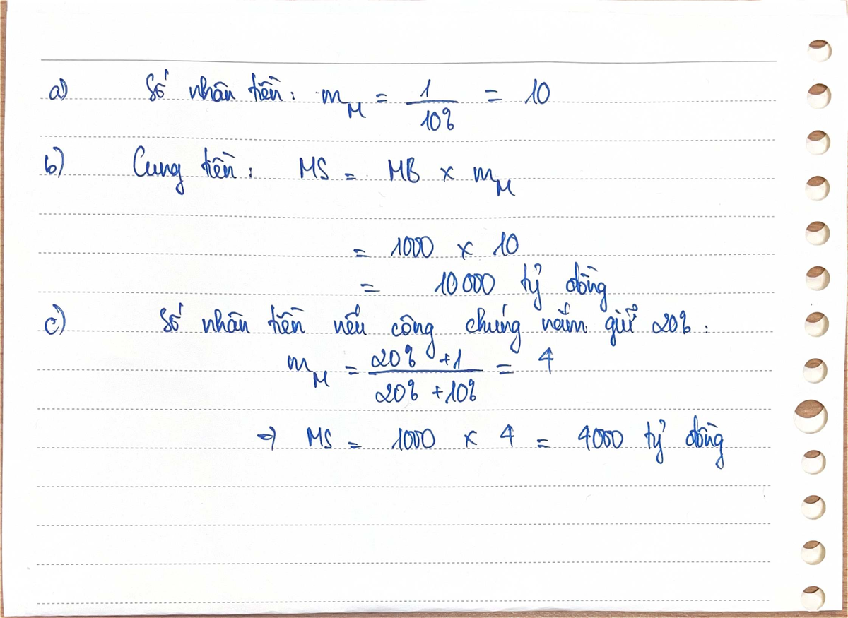 = 1000 x 10 - diẹueidnskwjidsnw - international economics - a) SE' whan ...
