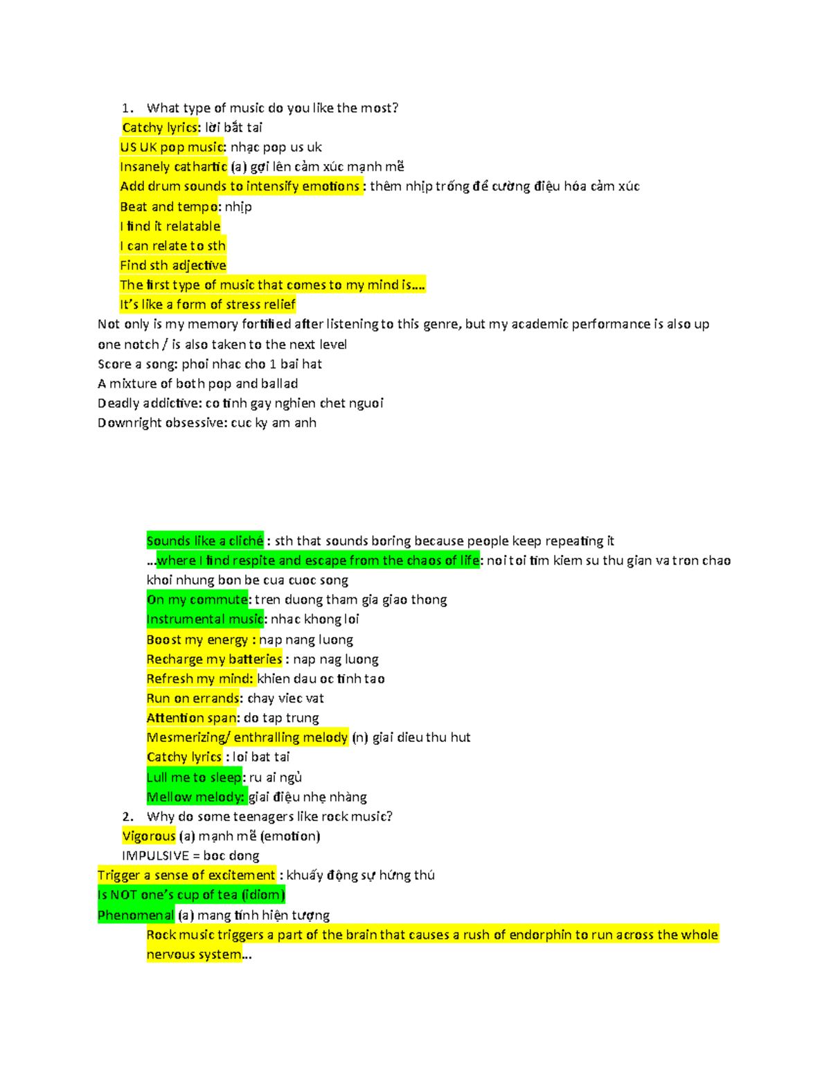 Music Preferences and Emotional Impact: A Study on Genres and Effects ...