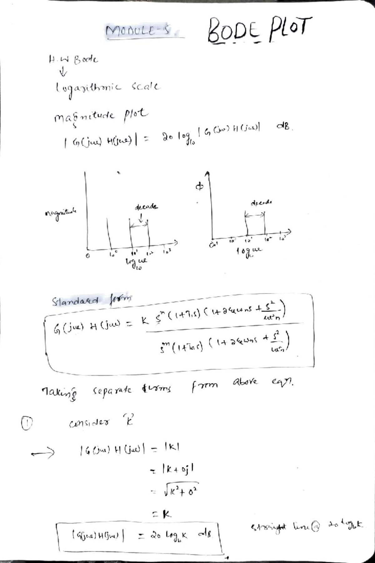 CE Module 5: Bode Plot Analysis and Stability Discussion - Studocu