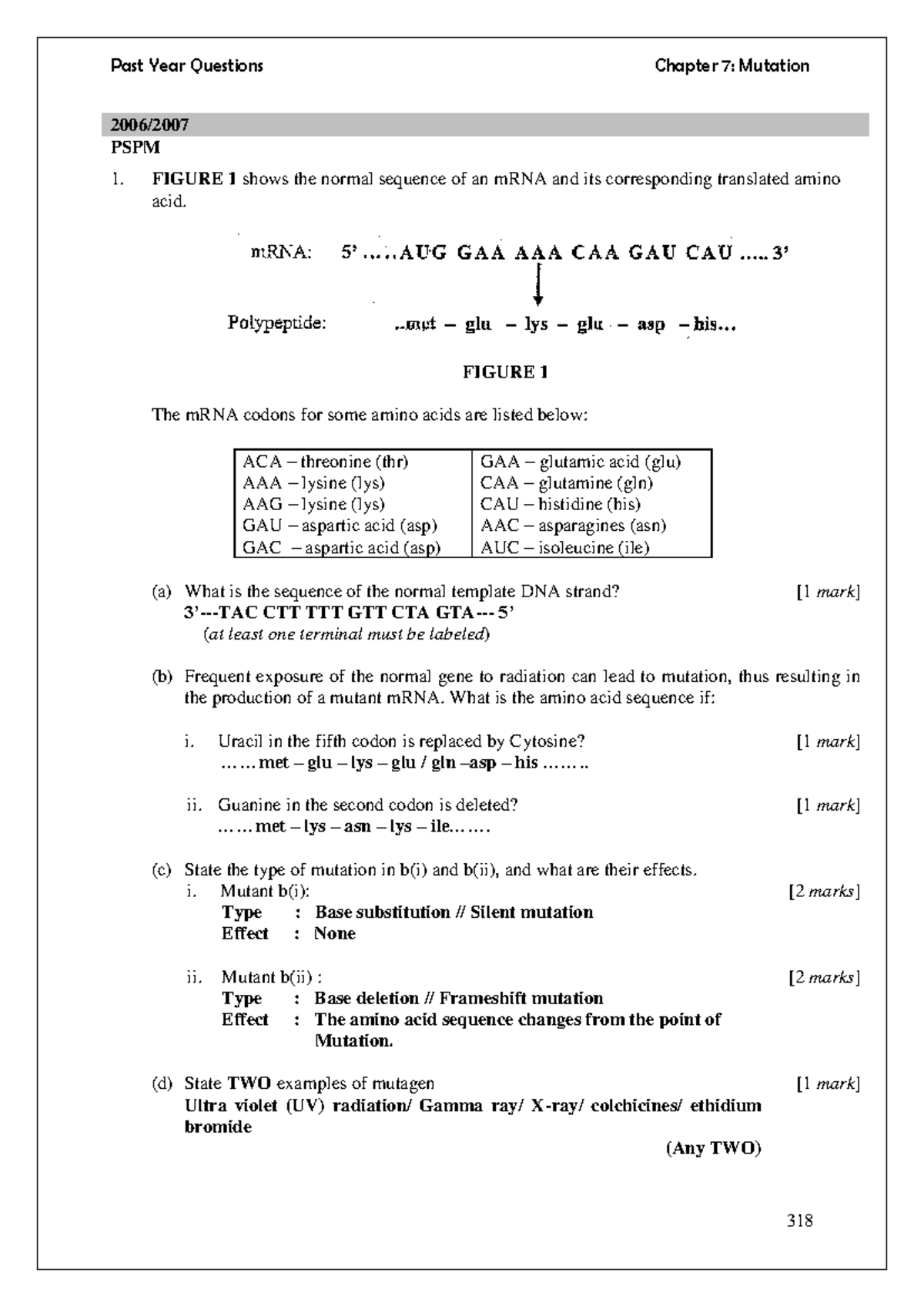 4 A PYQ Chapter 7 - Past Year Questions and Answers Analysis - Studocu