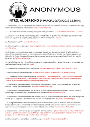 Introducción al derecho Trabajo Práctico 2 [TP2] 100% - Trabajo Práctico 2 [TP2] Comenzado: 22 ...