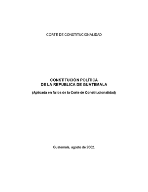 Ficha Tecnica - Codigo Civil - Código Civil guatemalteco Es el conjunto ...