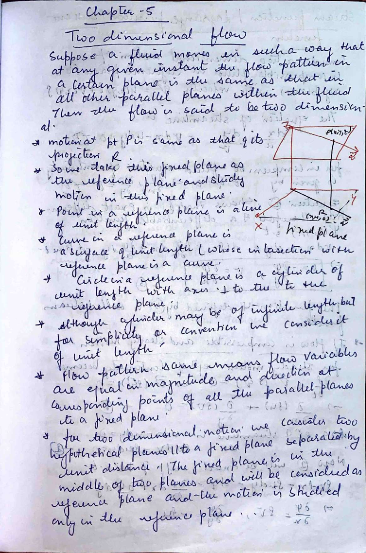 Ch-5 FD - This is notes of chapter 5 fluid dynamics - Mathematics - Studocu