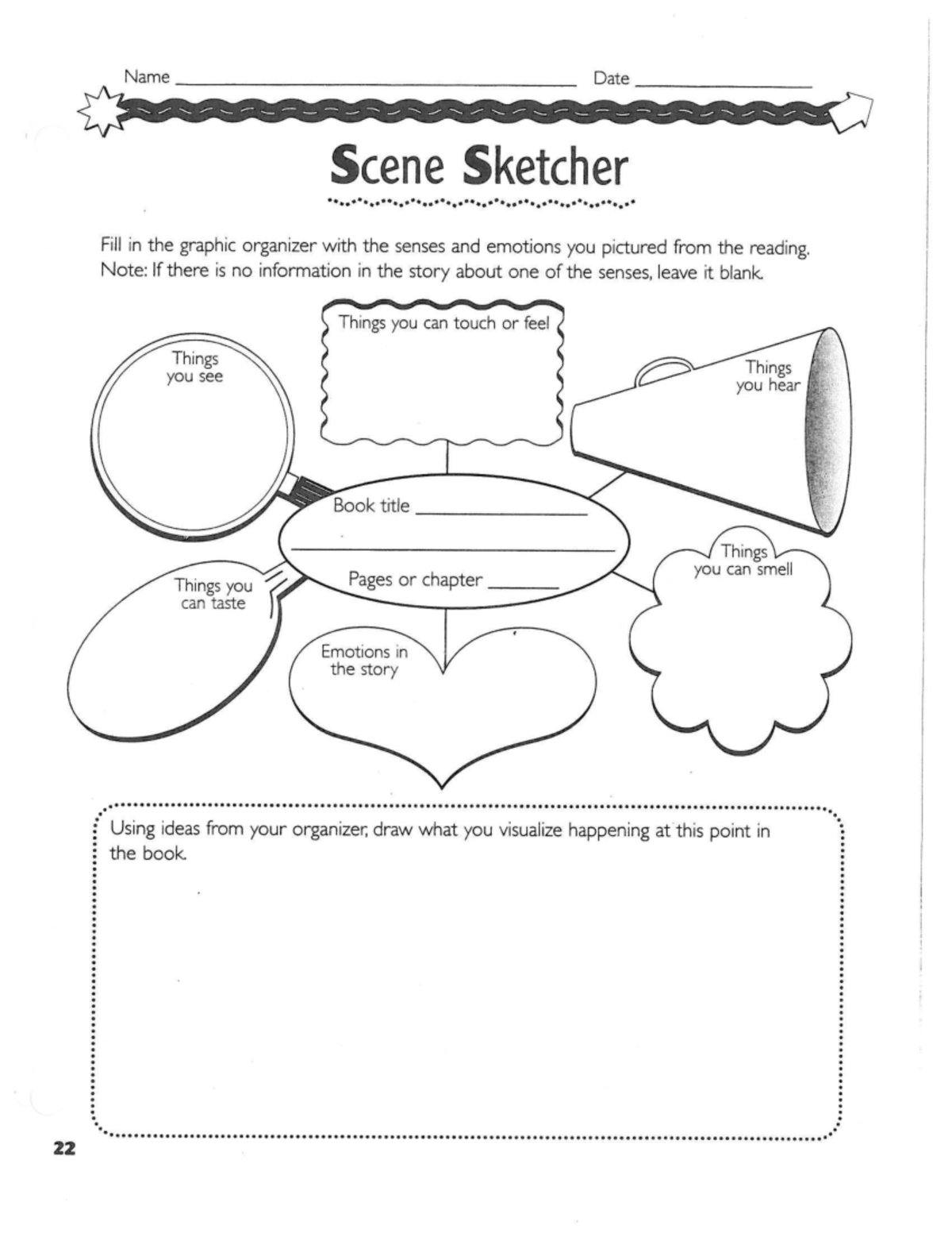 5Tuck Everlasting Graphic Organizers: Senses, Emotions & Predictions ...