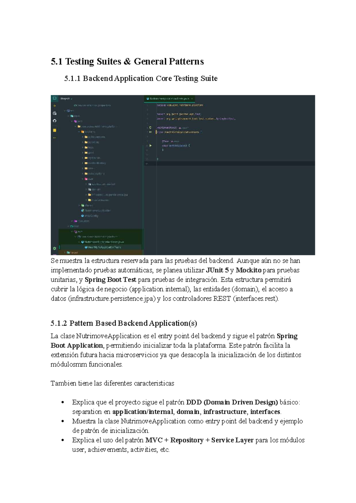 5.1 Backend Testing Suites & Design Patterns Overview - Studocu