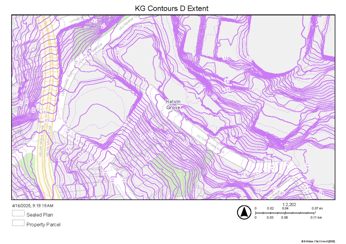 KG Contours D Extent Analysis for Property Parcel - Studocu