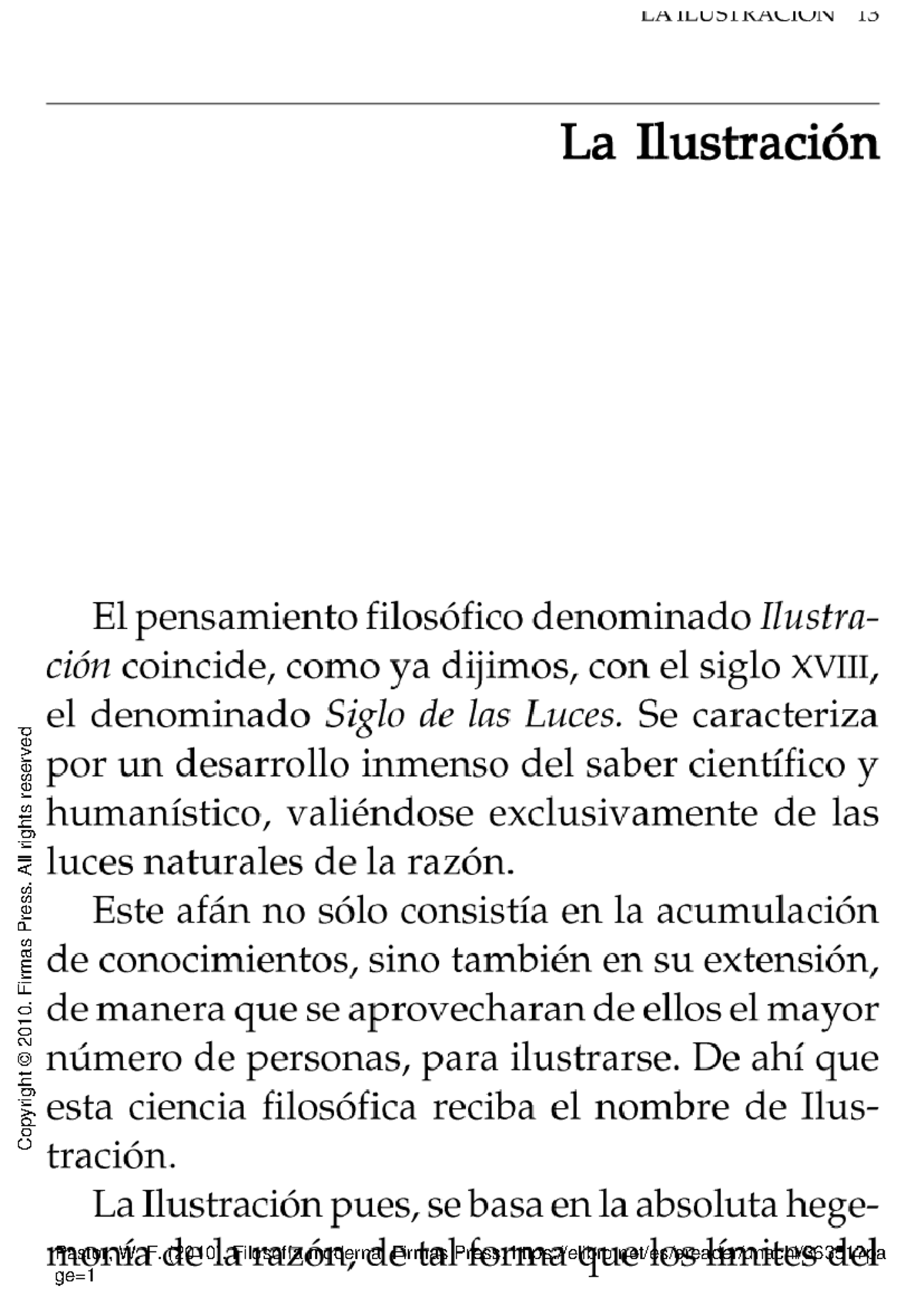 Filosofía Moderna - Apuntes (2010) - Studocu
