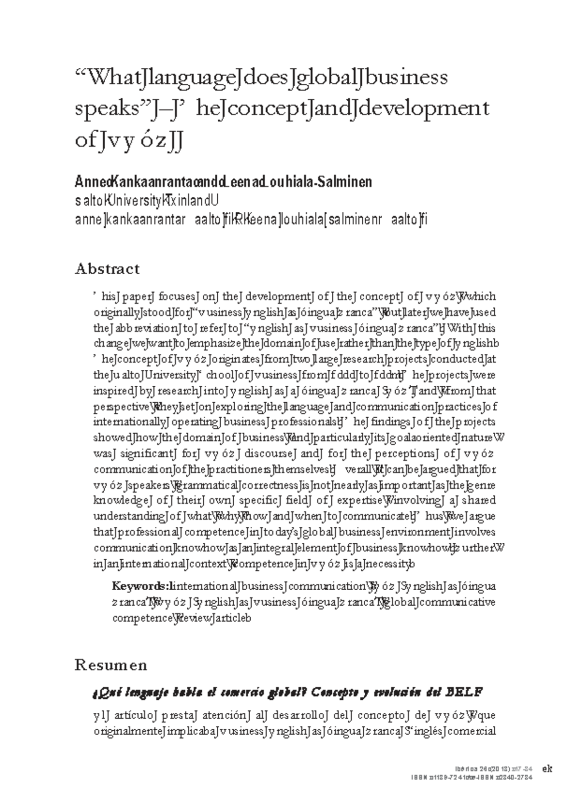 BELF in Global Business: Concept Development and Communication Insights ...