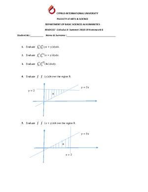 Math 203 (Reduction of Order Example) - calculus 2 - Reduction of order ...