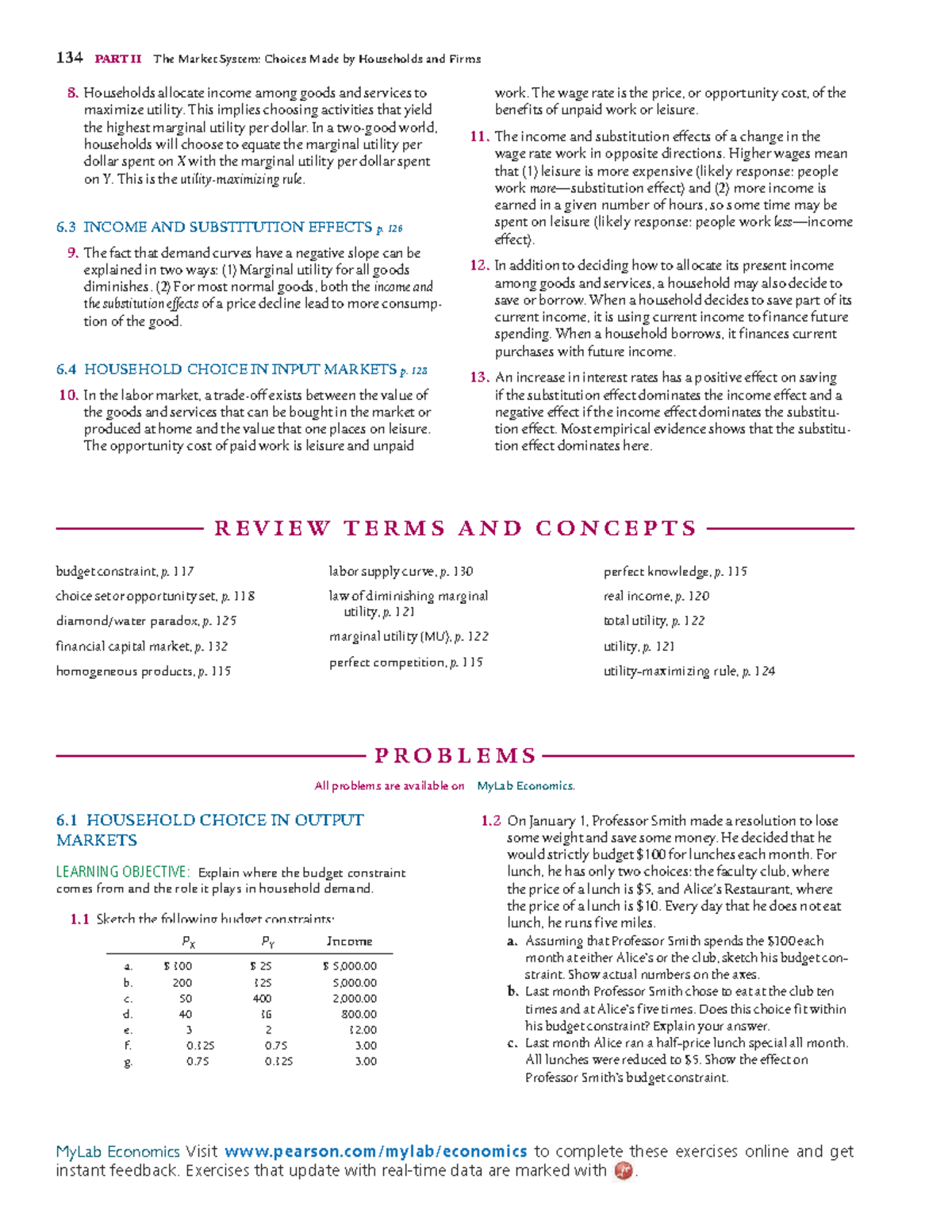 Economics 134 - Assignment 3-4: Household Choices & Budget Constraints ...