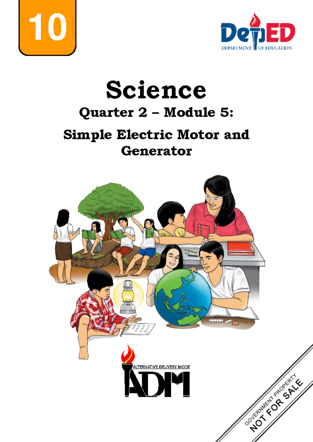 Science 10 Q2 Module 5: Understanding Simple Electric Motors ...