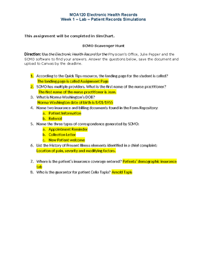 [Solved] The Personal Health Record may be stored in paper or ...