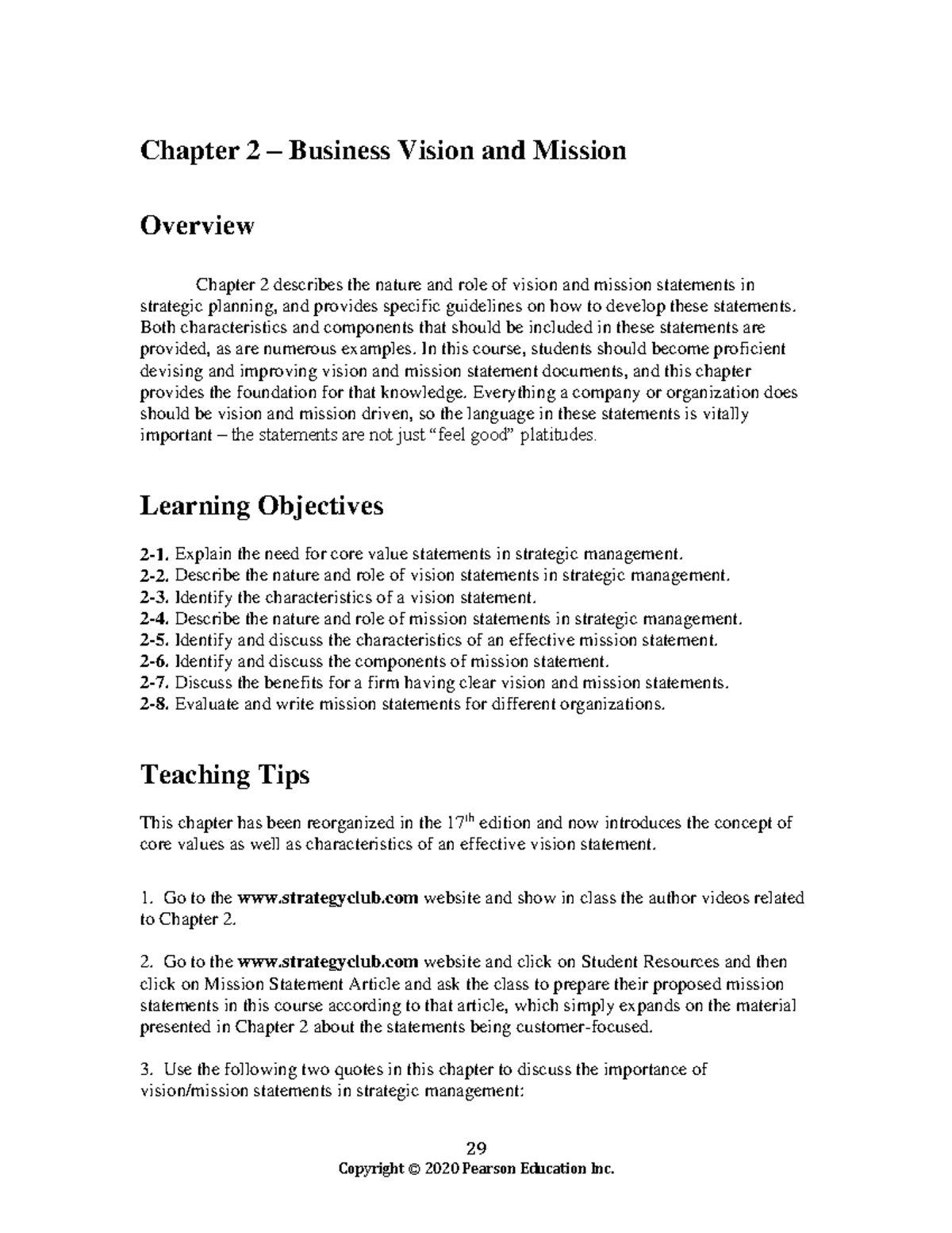2116 - This is a class material for practice - 29 Chapter 2 – Business ...