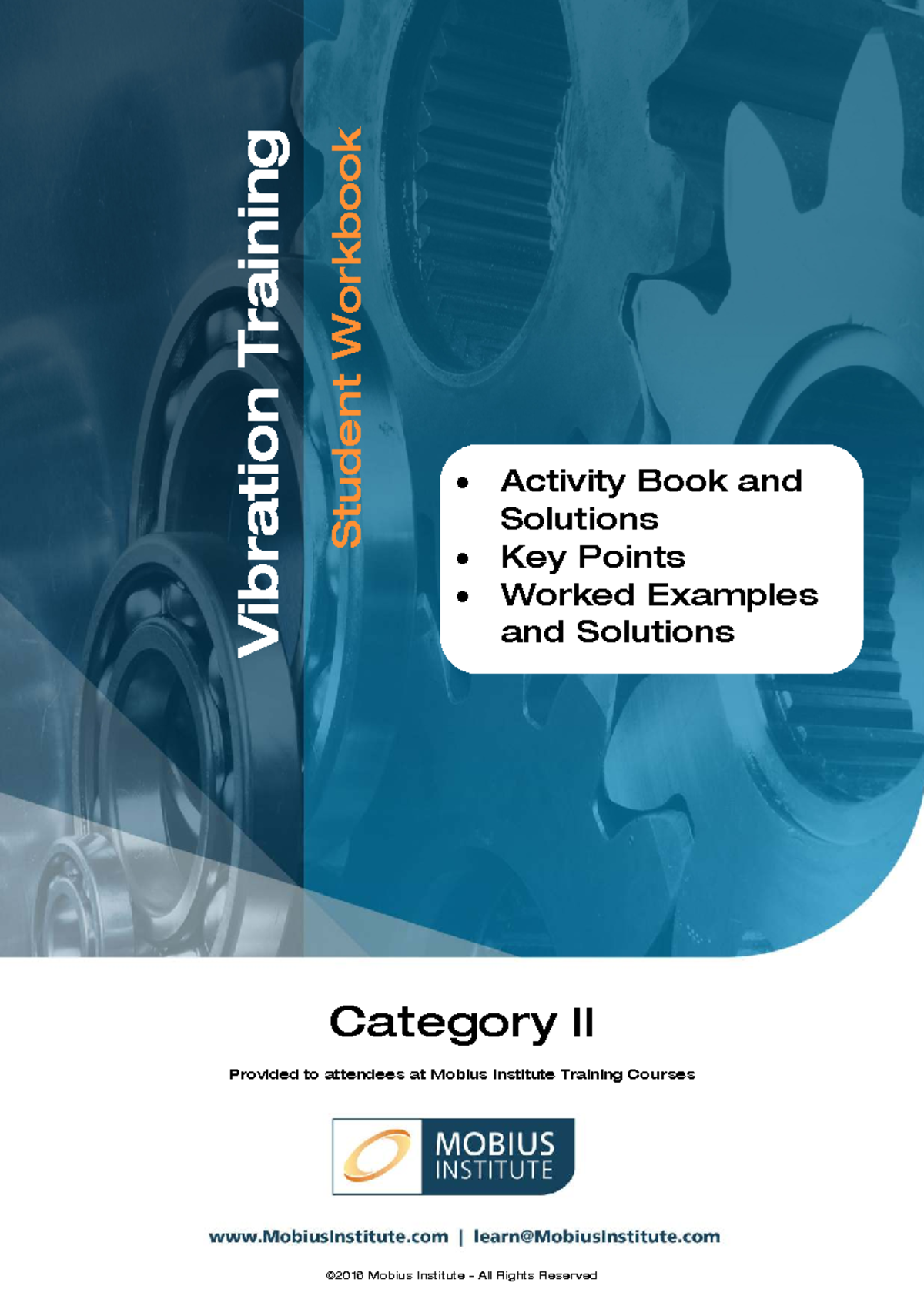 Vibration Training Activity Booklet CAT II: Key Points & Solutions ...