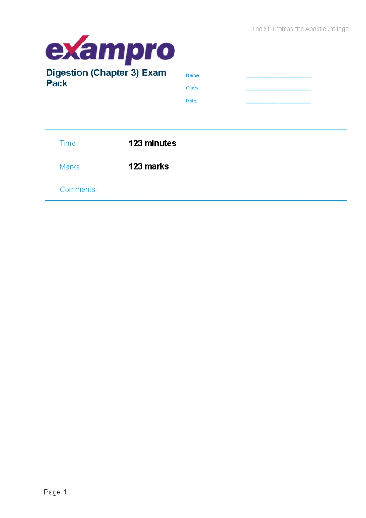 Biology P2 2021: GCSE Higher Tier Exam Paper Analysis - Studocu