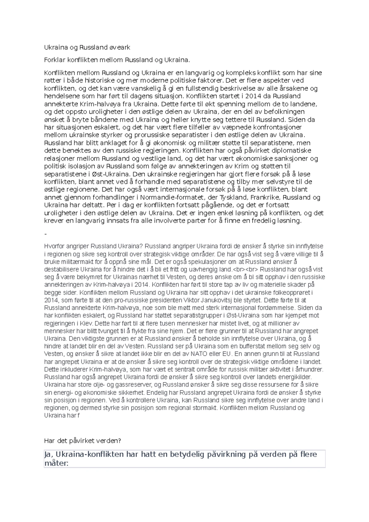 1.2 Hva er Demokrati? En Oppsummering av Begrepet og Historien - Studocu