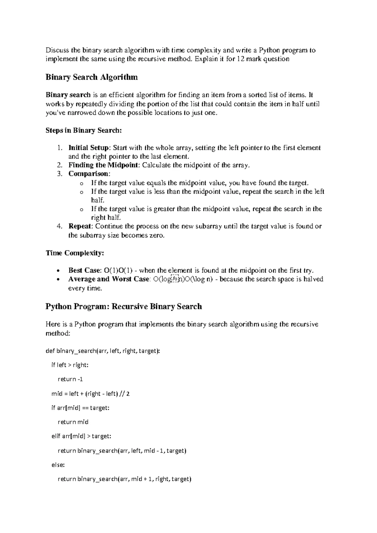 Differences and Applications of List, Tuple, and Dict in Python - Studocu