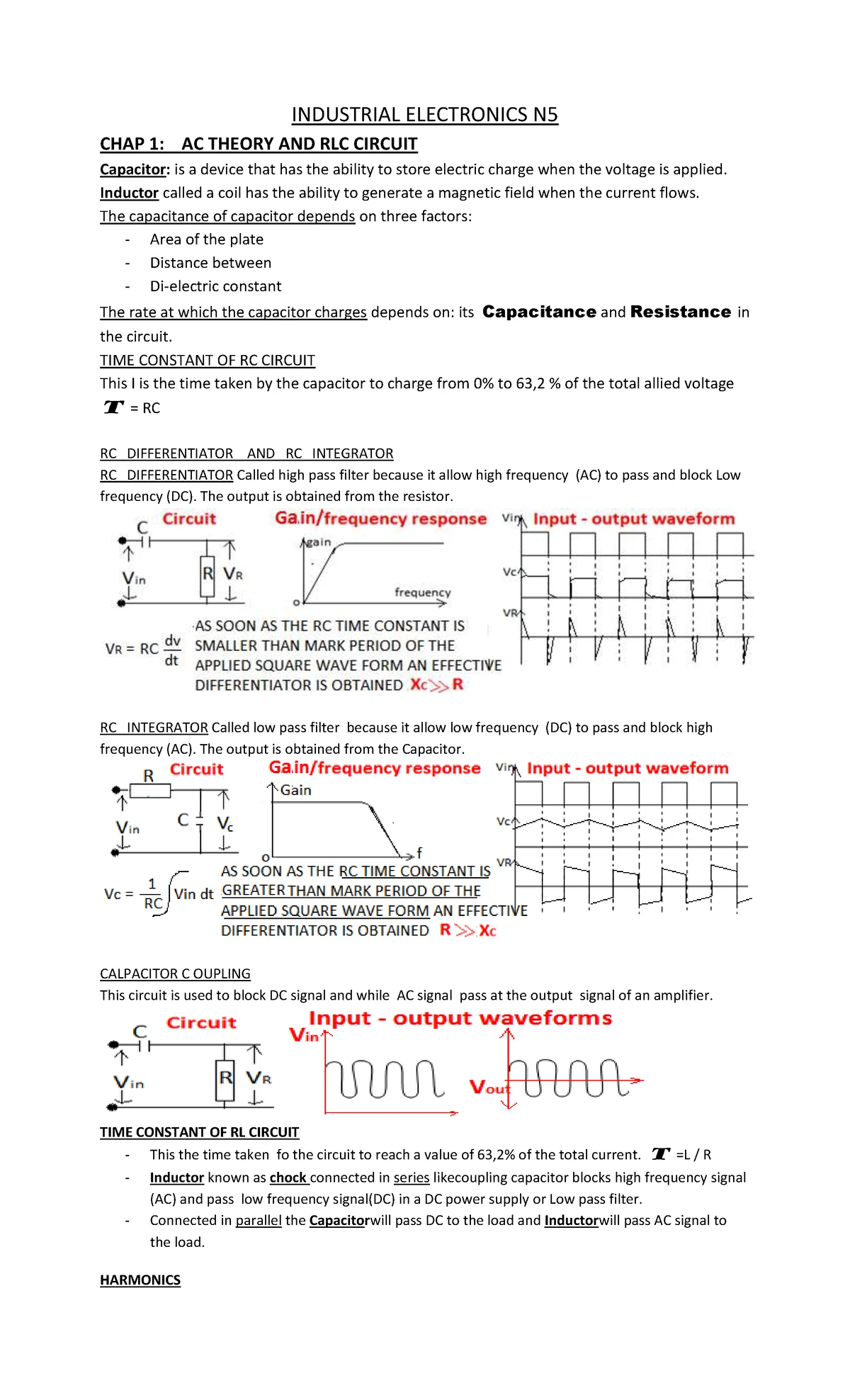N4 Electrotechnics - REPORT 191 PROGRAMMES SUBJECT SYLLABUS ...
