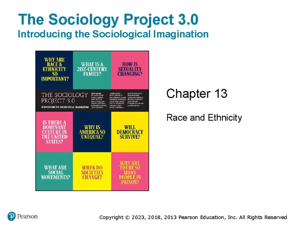 Sociology 3.0: Chapter 13 - Understanding Race and Ethnicity Dynamics ...