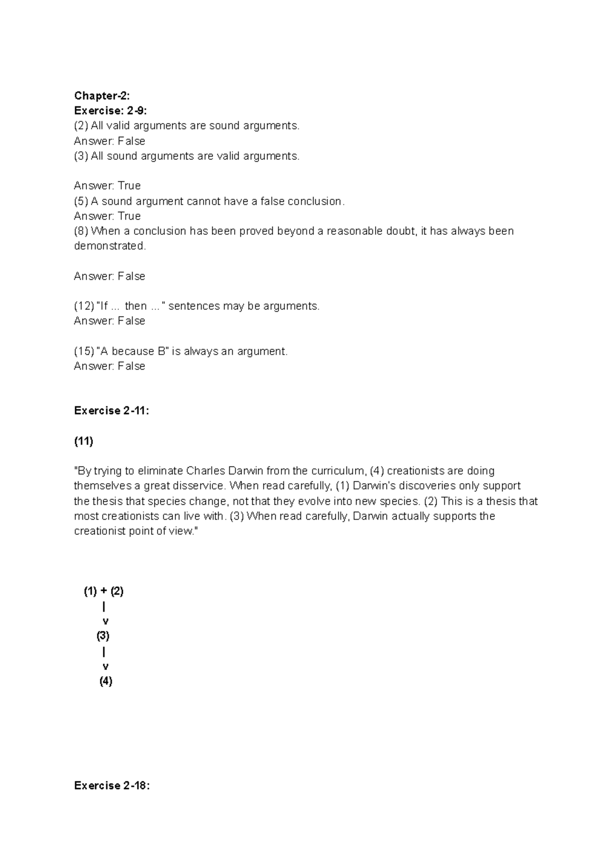 PHL 130 Homework Set 2: Validity and Soundness in Arguments - Studocu
