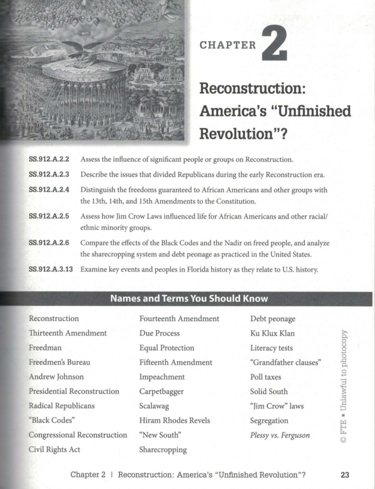 Chapter 2: Reconstruction and Its Impact on African Americans - SS.912 ...