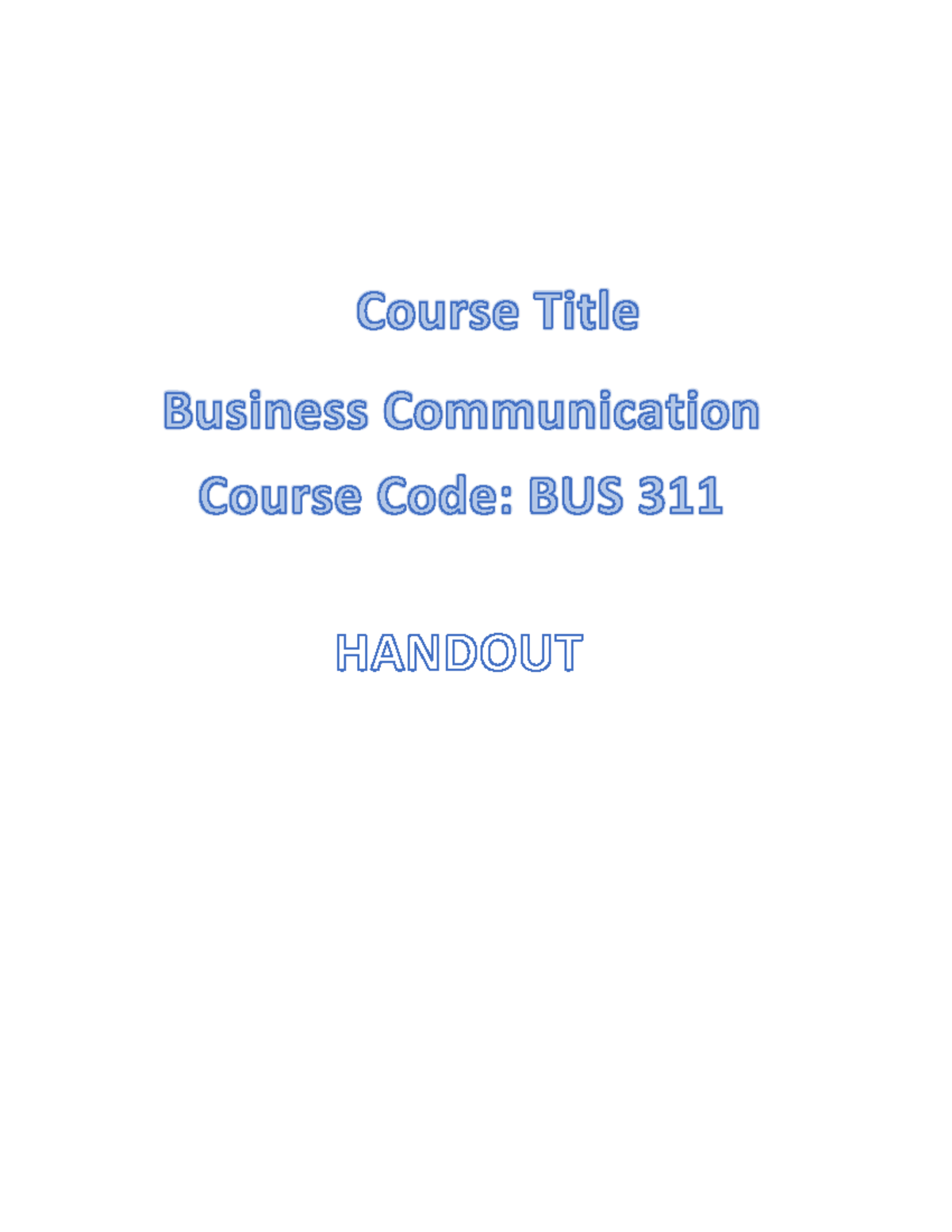 Business Communication Foundations: Chapter 1 Insights and Skills - Studocu